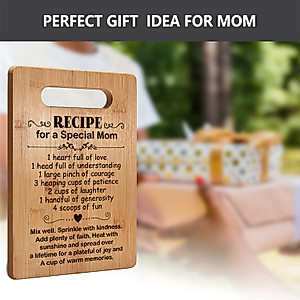 Popular Mom Gifts, Cutting Board Gift for mother, Cute Mom Gifts from Daughter Son, Mom Gift for Mother's Day or Birthday
