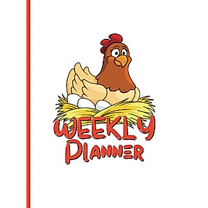 Weekly Chicken Planner 2024: Large One Year Monthly Planner From January 2024 to December 2024 (12 Months) With Federal Holidays | Monthly Weekly ... Organizer | Planner For Chicken Lovers