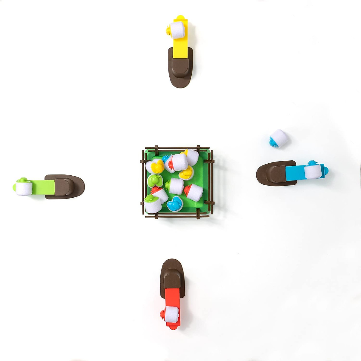 Fat Brain Toys Heap-O-Sheep - Game of Catapulting Sheep, 6 to Adult, 2 to 4 Players