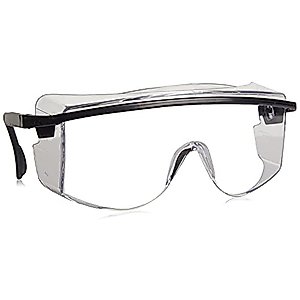 Honeywell Uvex Ademco by S2500C Astrospec OTG 3001 Safety Eyewear, Black Frame, Clear UV Extreme Anti-Fog Lens, S2500C Astrospec OTG 3001 Safety Eyewear, Black Frame, Clear UV Extrem
