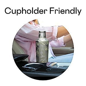 Corkcicle Men's Canteen - 16oz Snow Leopard, Snow Leopard, Print, Silver, 16 oz