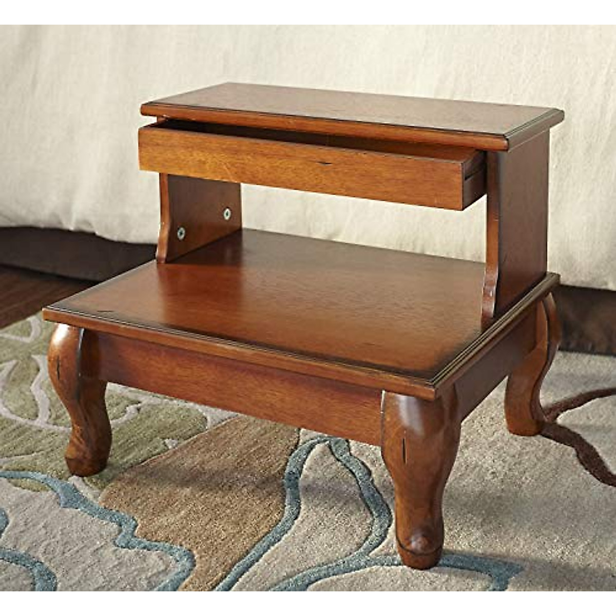 Powell Attic Cherry Bed Steps