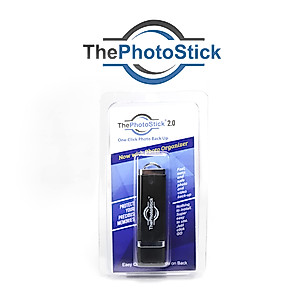ThePhotoStick 128GB - usb, Easy, One Click Photo and Video Backup