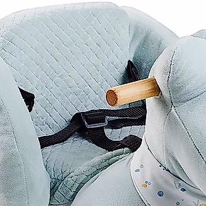 Nattou Rocking Horse Animal for Children, Romeo The Crocodile, 10-36 Months, 60 x 30 x 45 cm, Grey, 950206