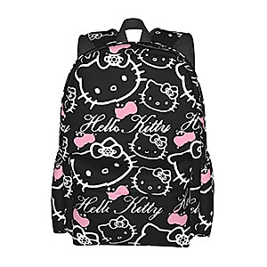 IBOBFBG Large Capacity Cute Cartoon Backpack For Men Women-Notebook Laptop Bags For Travel Hiking Camping Work Outdoor Accessories Bookbag-P15