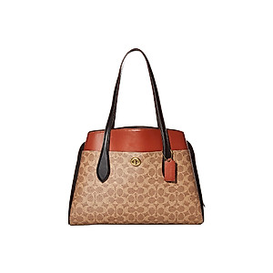 COACH Lora Carryall B4/Tan Rust One Size