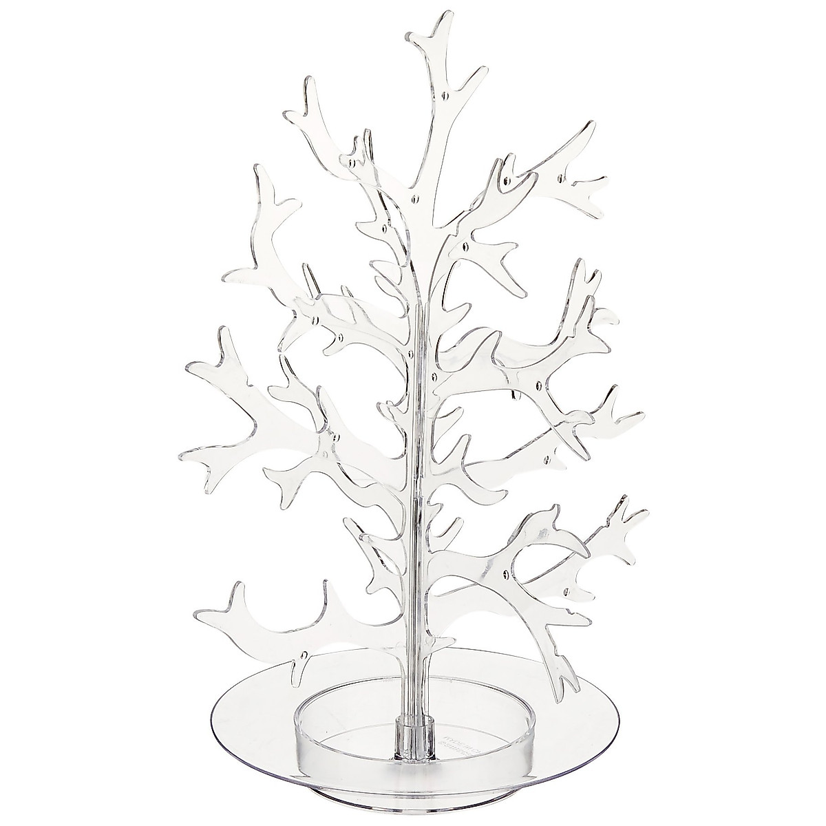 Stunning Clear Plastic Money Tree Centerpiece - 12" (1 Count) - Perfect for Celebrations, Fundraisers & Gifts