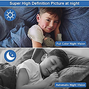 2K Indoor Camera, 4MP 5GHz & 2.4GHz 360° Wireless Security Camera WiFi Cameras for Baby Elder Dog Pet Camera with Night Vision Motion Detection Auto Tracking