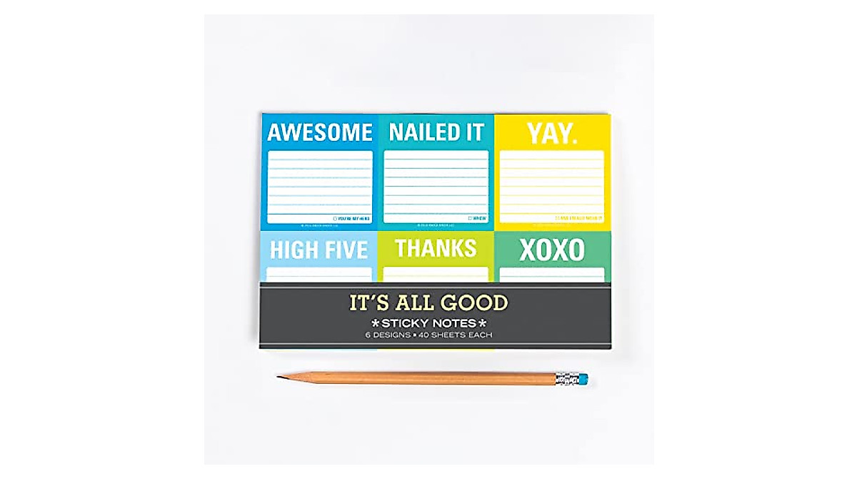 Knock Knock Sticky Note Packet - 6 Pads of Fun