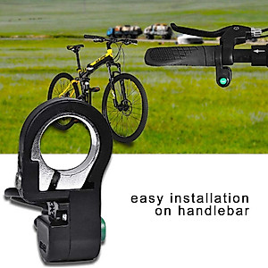 Demeras Horn Switch Button Plastic Horn Switch Button Accessory for Electric Bike Scooter