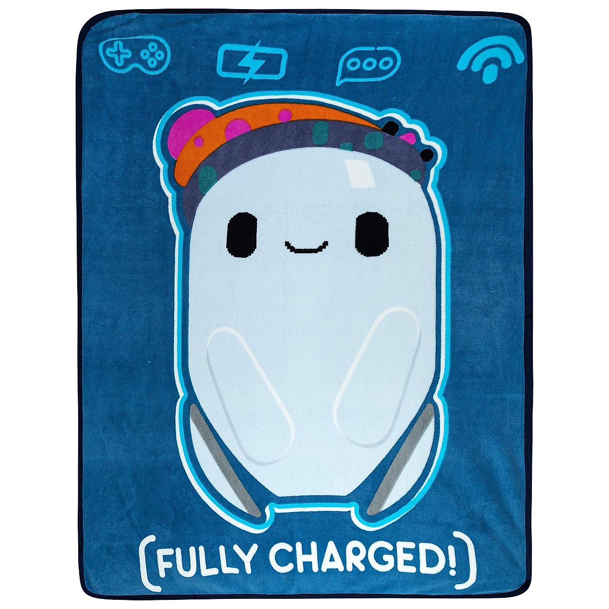 Franco Kids Bedding Soft Plush Micro Raschel Throw, 46 in x 60 in, Ron's Gone Wrong