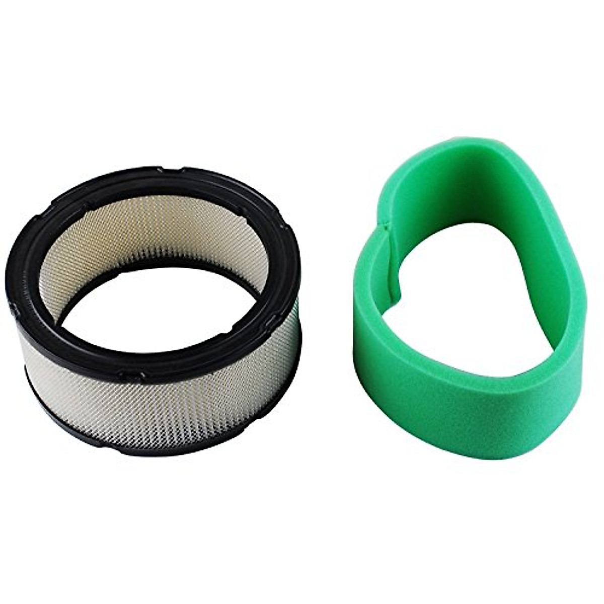 Podoy 47 083 03 Engine Air Filter with Pre Filter for Compatible with Kohler 47 083 03-S 47 083 03-S1 K361 K582 CH20 CH25 CH18 CV17 - CV22 Lawn Mower