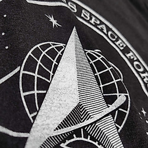 SCOBAR Space Force T-Shirt (Vintage Black, XX-Large)