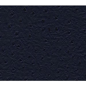 Vinyl Fabric Ostrich Navy Blue Fake Leather Upholstery / 54" Wide/Sold by The Yard