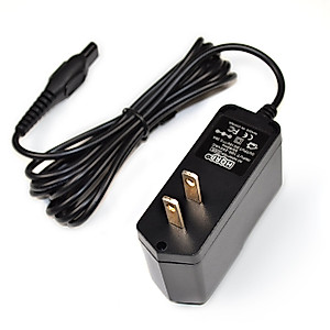 HQRP AC Adapter Power Cord Charger Works with Philips Norelco HQ8505 HQ-8505 272217190075 S3310 CRP136 BT9285 Replacement Plus Cleaning Brush