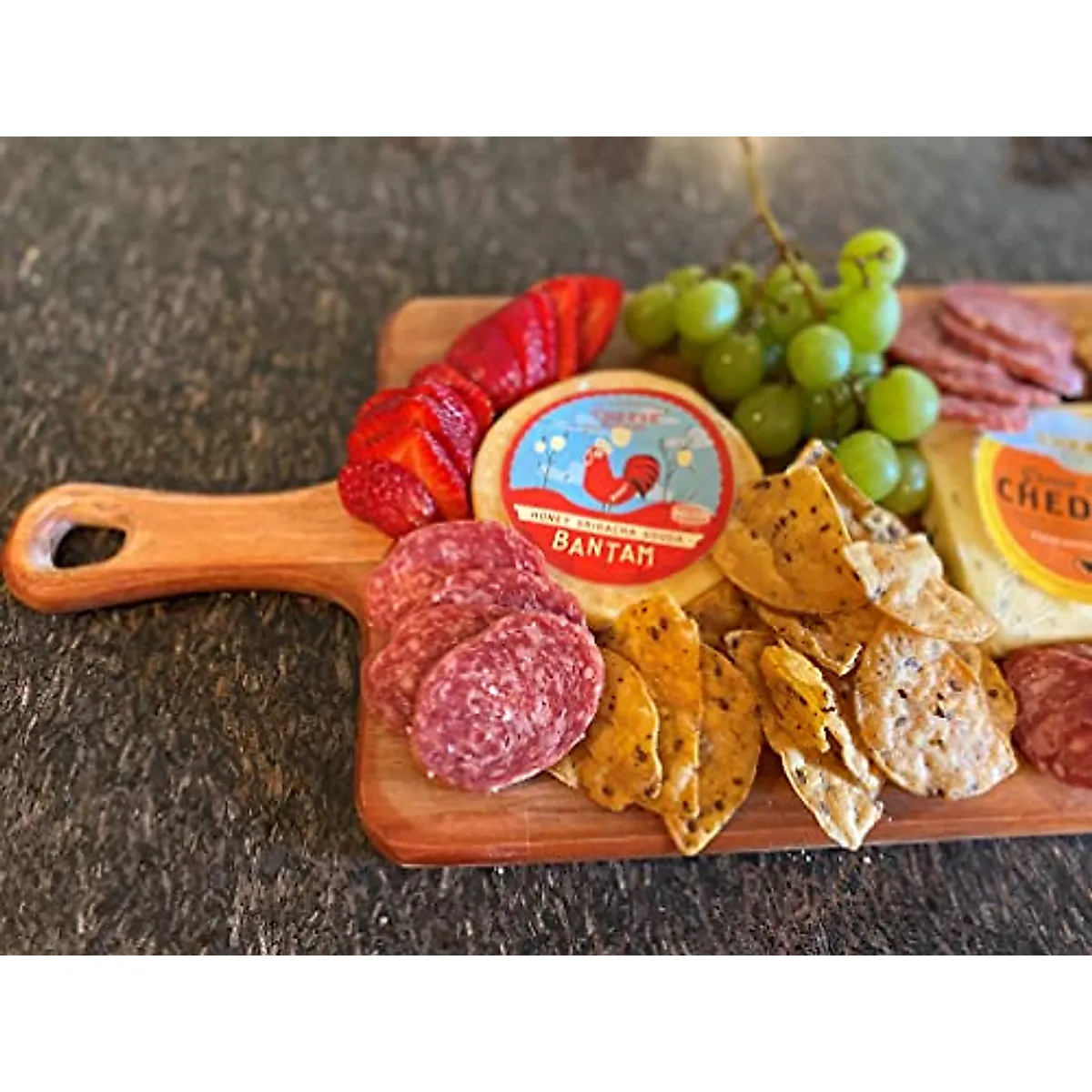 Cheese Bros WI Cheese Sampler | Fresh from Wisconsin | Featuring Dill Havarti, Smoked Gouda, Italian Fratello and Honey Sriracha Gouda | Easy Gift Idea