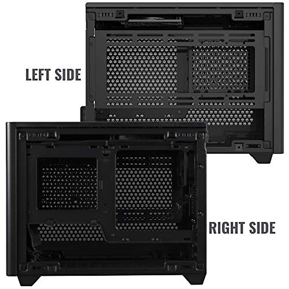 Cooler Master NR200 SFF Small Form Factor Mini-ITX Case, Vented Panels, Triple-slot GPU, Tool-Free, 1x 120mm Fan, 1x 92mm, 360 Degree Accessibility (MCB-NR200-KNNN-S00)
