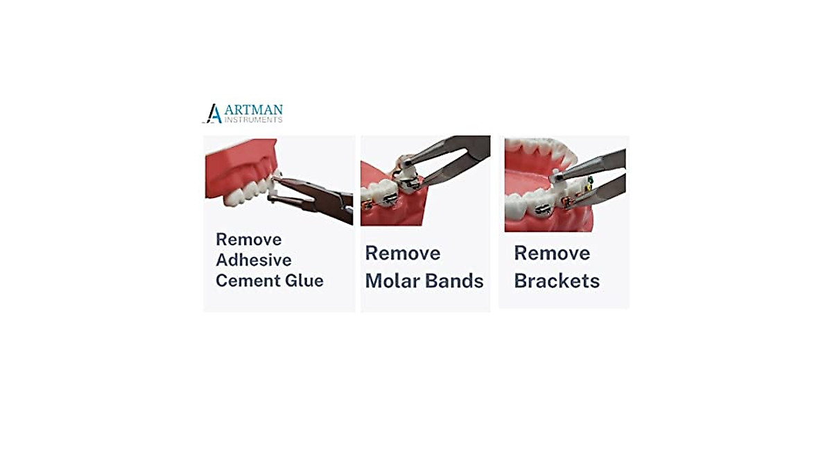ARTMAN Orthodontic Adhesive Removing Pliers