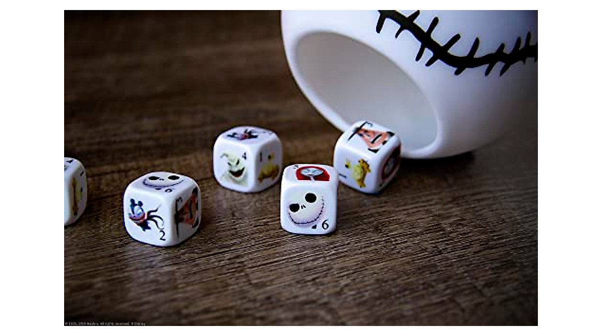 Nightmare Before Christmas Yahtzee | Jack Skellington Game