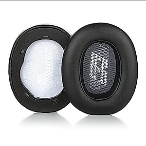 Sumugaric JBL E65btnc Replacement Ear Pads Cushions Compatible with JBL E65 E65BTNC / Duet NC/Live 650BTNC Live 660 BTNC Headphones (Black)