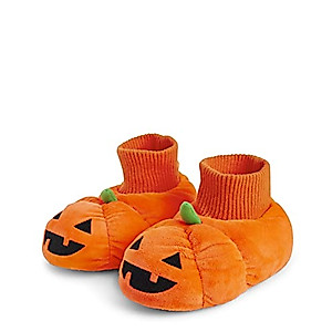 Gymboree,Slippers,Halloween Pumpkin,11-12