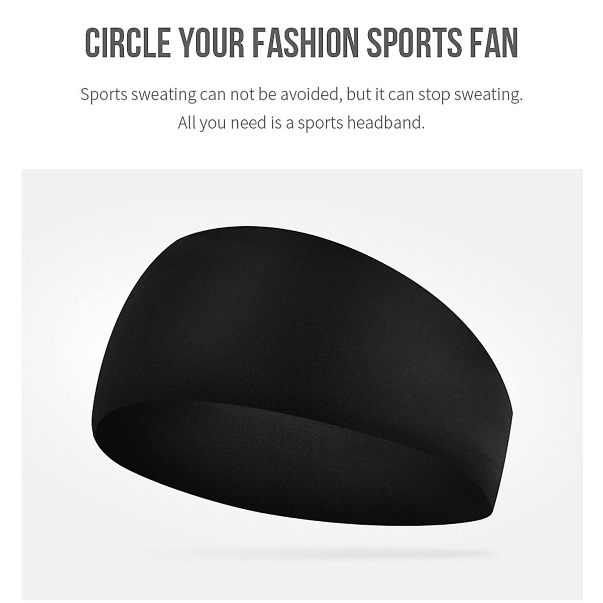 Mcolics Headbands for Men Women Sweat Hairbands Non Slip Breatheable Durable Hair Head Band Outdoor Sports Workout Yoga Basketball Running Cycling Jogging Fitness (Pink)