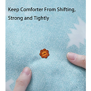 umttery Duvet Clips Gun, Keep Comforter from Shifting, No Needle Inside,Safety and Friendly to Kids or Pets, Feel Nothing When Sleeping, No Damage to Duvet Cover, Easy to Use.
