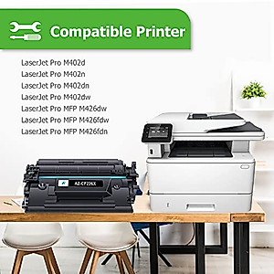 Aztech Compatible CF226X Toner Cartridge Replacement for HP 26X CF226X Pro MFP M426fdw M426fdn M426dw Pro M402n M402dw M402dn CF226XC Printer High Yield (Black 2-Pack)