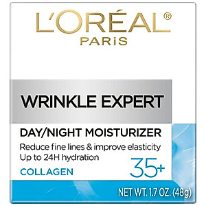 L'Oreal Paris Wrinkle Expert 35+ Anti-Aging Face Moisturizer with Collagen 1.7 oz