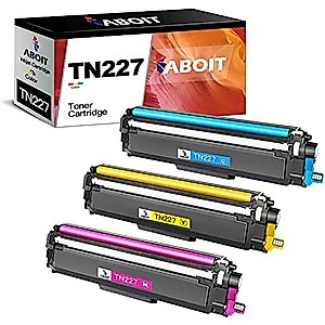 ABOIT Compatible Toner Cartridge Replacement for Brother TN227 TN-227 TN227BK TN223 Compatible for Brother MFC-L3770CDW MFC-L3750CDW HL-L3230CDW HL-L3290CDW HL-L3210CW MFC-L3710CW Toner (3 Pack)