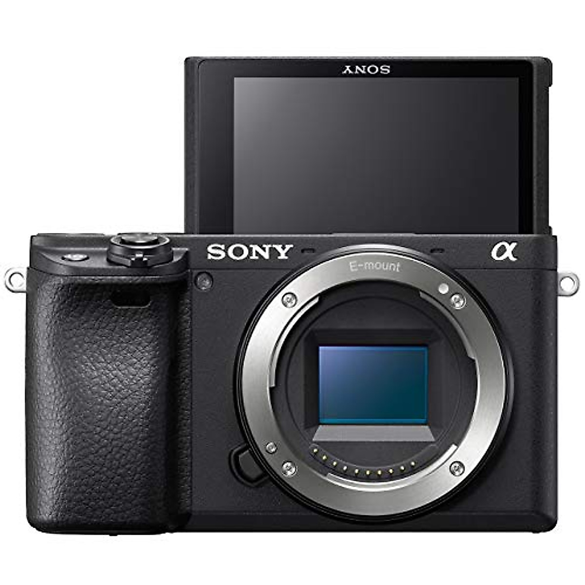Sony ILCE-6400 a6400 Mirrorless APS-C Interchangeable-Lens Camera Bundle with Deco Gear Bag, 64GB Card, Photo Video Software and Replacement Battery