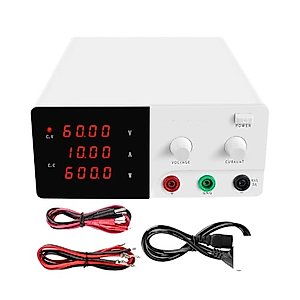 Adjustable DC Laboratory Regulator Power Supply, Variable Switching, R-SPS6010 60V 10A
