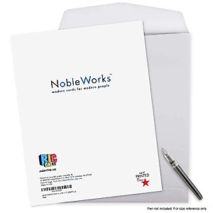 NobleWorks - Coach Thank You Greeting Card with Envelope Group, Coworker, Gang (Big 8.5 x 11 Inch) Big Thanks From The TeamJ6884TYG-US