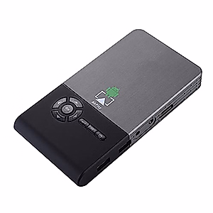 LHLLHL Mini DLP Projector Portable Proyector LED DLP Beamer Home Cinema Support (Size : 8GB)