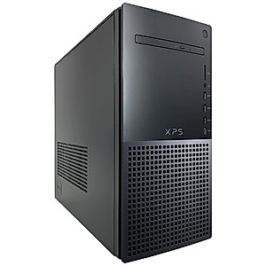 Dell XPS 8950 Desktop Computer - 12th Gen Intel Core i7-12700 up to 4.9 GHz CPU, 16GB DDR5 RAM, 512GB NVMe SSD, GeForce RTX 3060Ti 8GB GPU, Killer Wi-Fi 6, DVD Burner, Windows 11 Pro (Renewed)