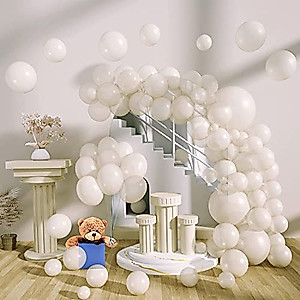 Clear Balloons Different Sizes 151PCS 18/12/10/5 Inch Clear Balloon Garland Arch Kit Quality Transparent Latex Balloons Decorations for Party Birthday Graduation Wedding