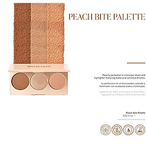 FARMASI- PEACH BITE bronzer- 3 in 1 PALETTE