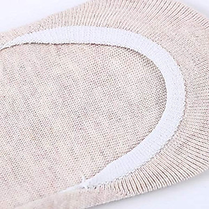 PACKO SOCKS Girls No Show Socks Kids Socks Low Cut Non-Slip kids no show socks for 6-12 Years Heart (10 Pairs)