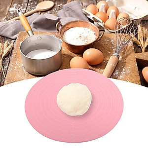 Silicone Baking Mat with Measurements for Cake Turntable Stand Non-Stick Heat Resistant Pastry Baking Sheet