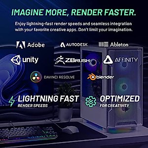 Skytech Gaming Skytech Archangel Gaming PC Desktop – Intel Core i5 12400F 2.5 GHz, NVIDIA RTX 4060 Ti, 1TB NVME SSD, 16GB DDR4 RAM 3200, 650W Gold PSU, 11AC Wi-Fi, Windows 11 Home 64-bit,White
