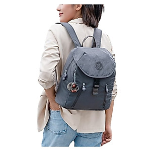 Kipling Zakaria Medium Backpack (Gray)