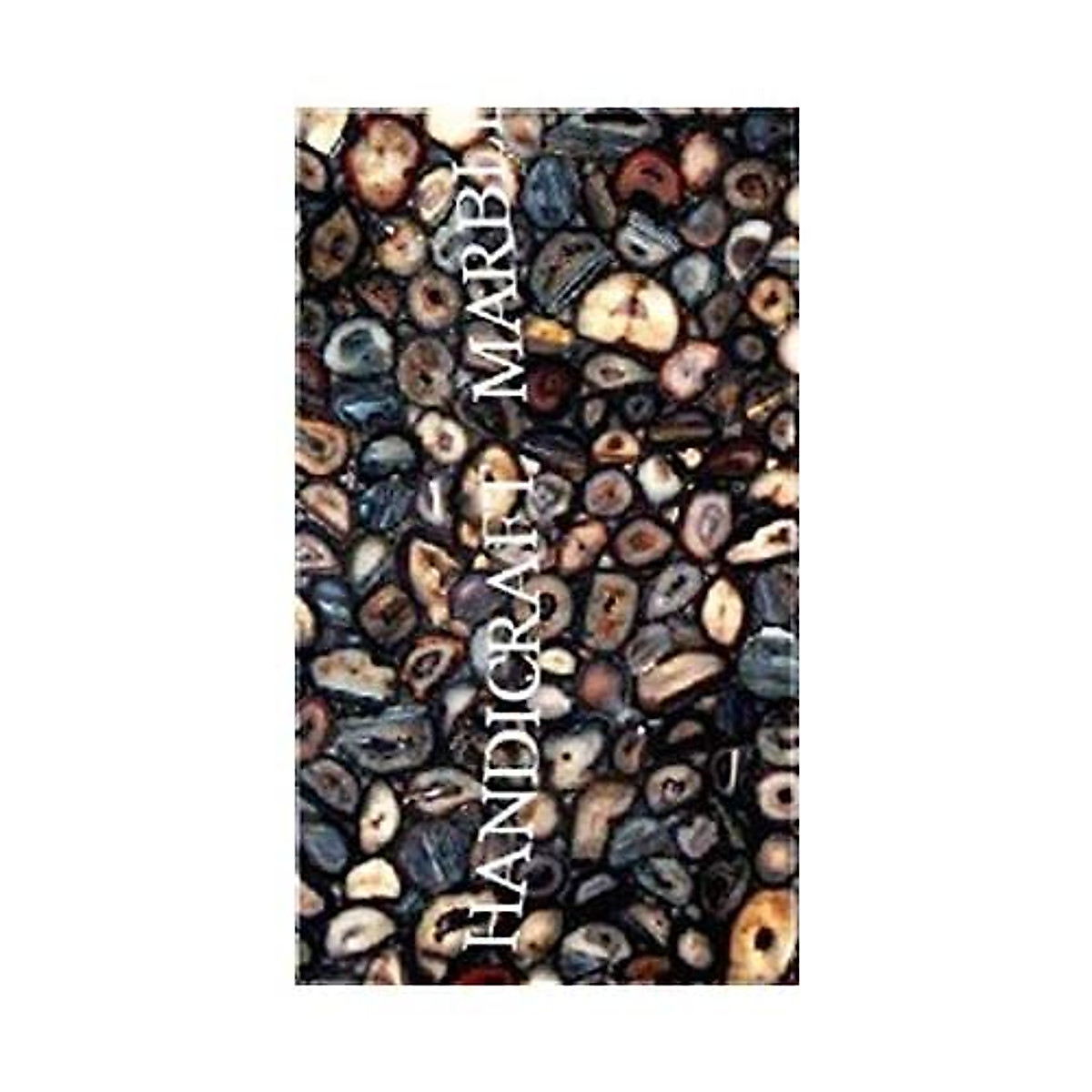 48"x24" Agate Table Top Rectangular Table, Center Table, Coffee Table, Patio Table, Kitchen Table, Hallway Table, Living Room Random Agate