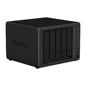 Synology DiskStation DS1520+ NAS Server for Business with Celeron CPU, 8GB DDR4 Memory, 5TB SSD Storage, DSM Operating System