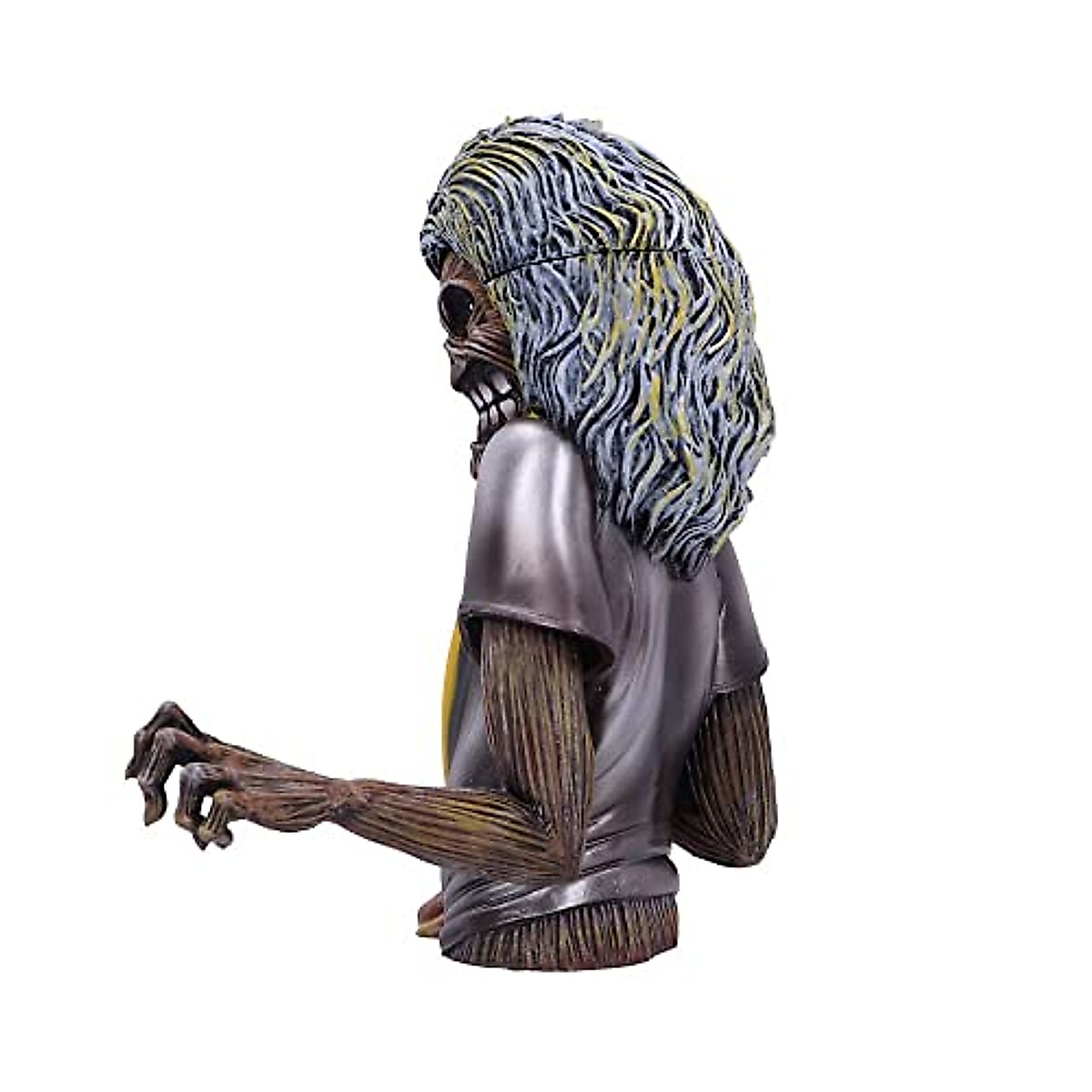 Nemesis Now Officially Licensed Iron Maiden Killers Bust Box (Small) Yellow, 16.5cm