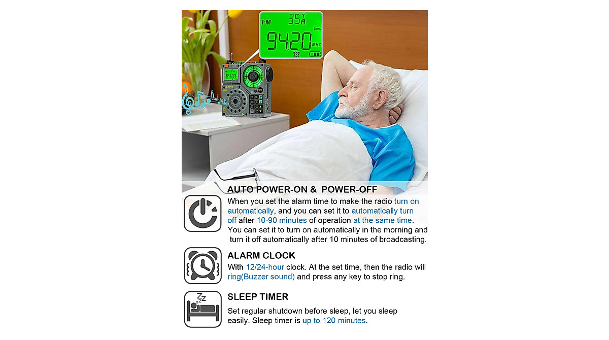 ZHIWHIS ZWS-A320: Portable Bluetooth Radio with High Quality