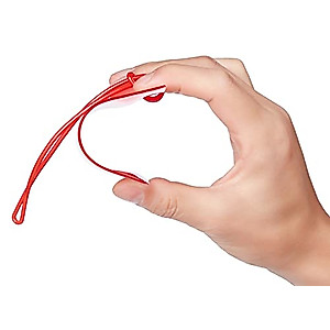 Sodsay 10 Pack Luggage Tags Suitcases Plastic Travel Bag & Baggage ID Label Tags Travel Essentials (Deep Red)