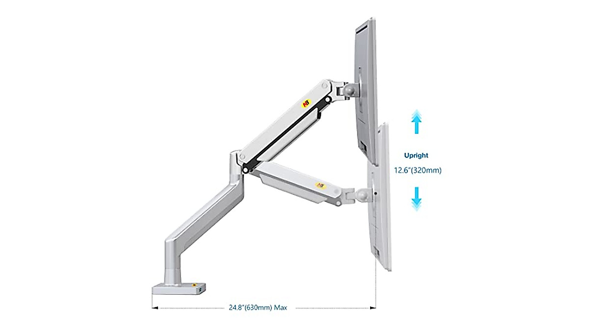 NB North Bayou Dual Monitor Arm - Full Motion Mount