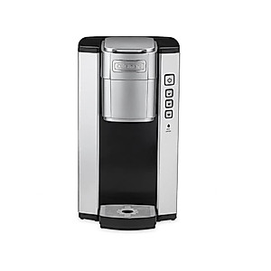 Cuisinart Single Serve Coffee Maker with Built-in Filter and Auto-Shut Off Bundle with Coffee 24-count breakfast blend and Colombian Roast Single Serve K-Cup (3 Items)