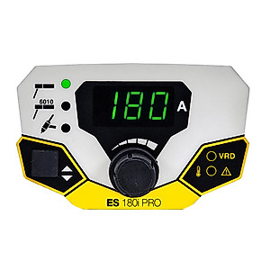 ESAB 0700500070 MINIARC Rogue ES 180i Stick Welding System, Dual Voltage Input, Adjustable Hot Start/Arc Force, Stick 6010 Mode, Power Factor Control, Electrodes up to 5/32", IP23S Designed