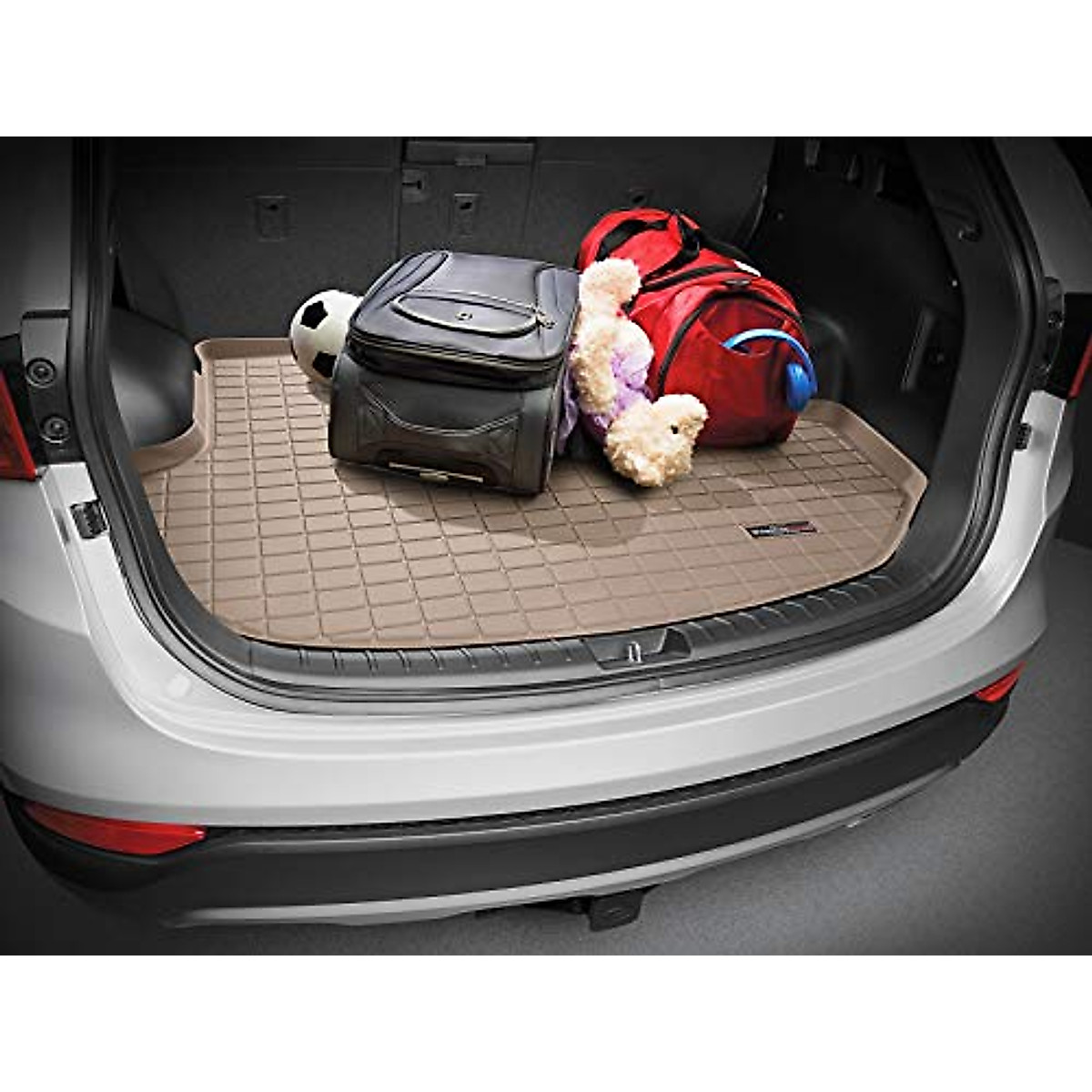 WeatherTech Cargo Trunk Liner for Ford Escape, Escape Hybrid, Escape Plug-in Hybrid - Behind 2nd Row (401323) Black